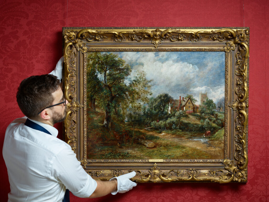 Rediscovered: Preparatory Sketch for one of John Constable's Most